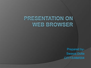 Presentation on web browser | PPTX