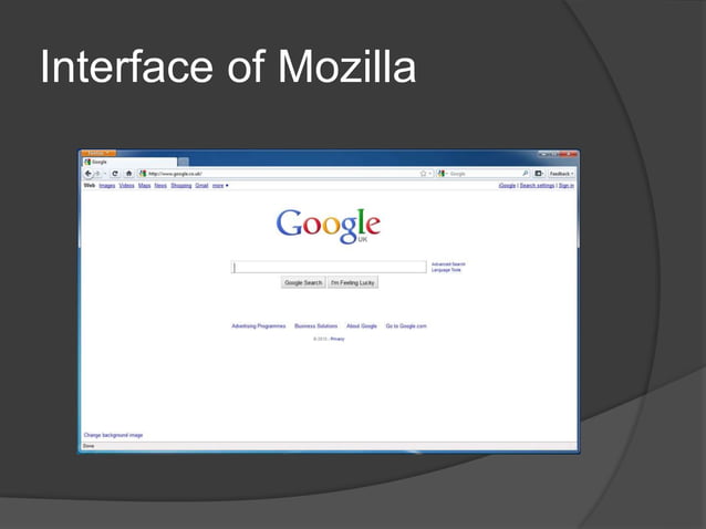 Presentation On Web Browser Pptx Browsers Computer Software And Applications