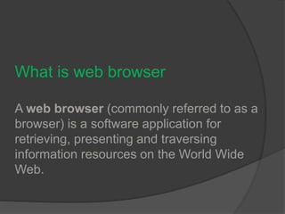 Presentation on web browser | PPTX