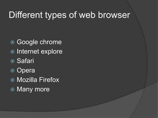 Presentation on web browser | PPTX