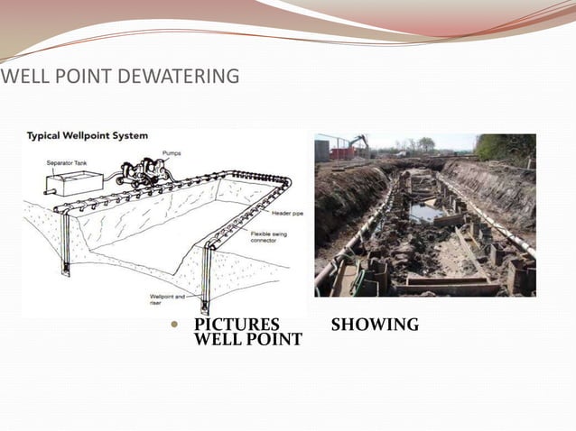 Presentation on well point system | PPTX | Civil Engineering Industry ...