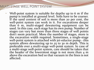 Presentation on well point system | PPTX | Civil Engineering Industry ...
