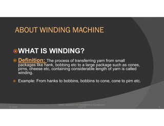 Study on Winding Process | PDF