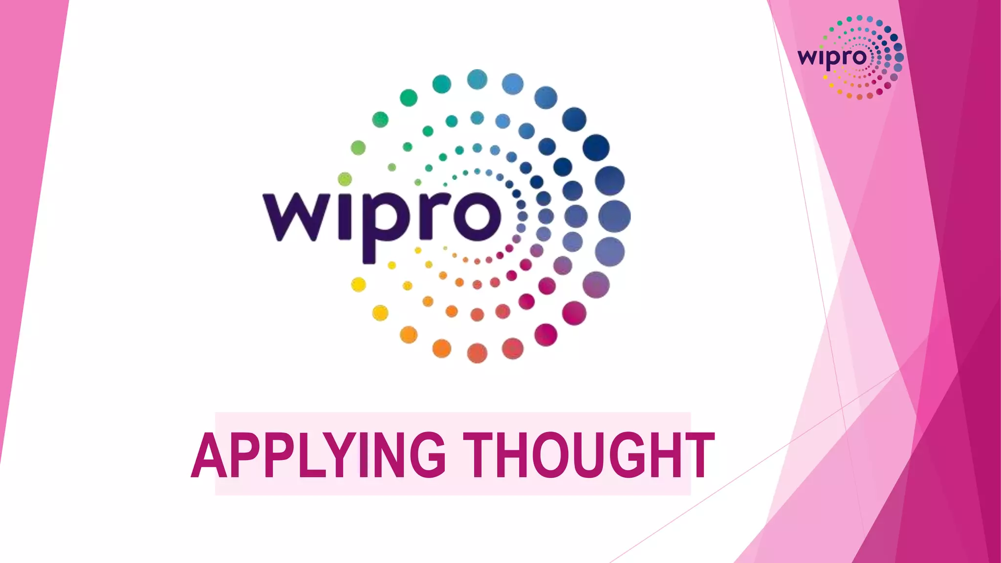 Presentation on WIPRO | PPTX