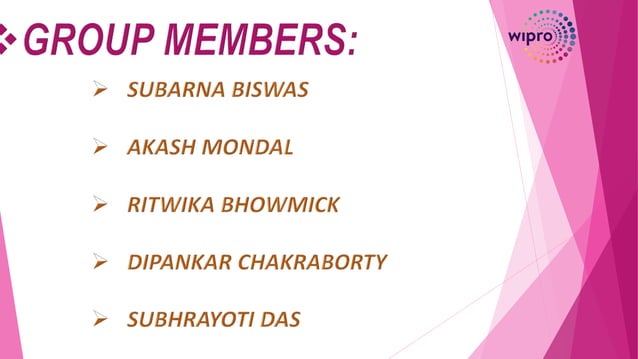 Presentation on WIPRO | PPTX