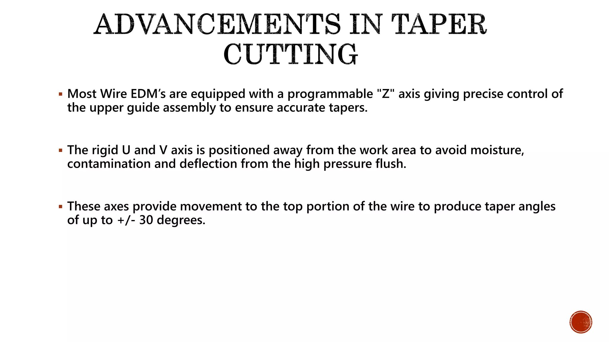 Presentation on wire edm | PPTX
