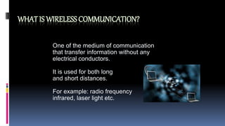 Presentation on wireless communication | PPT
