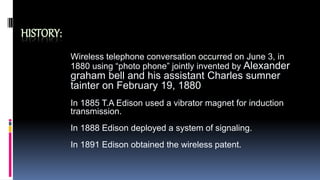 Presentation on wireless communication | PPT