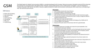 Presentation on Wireless devices | PPTX