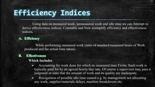 Presentation on work study | PPTX