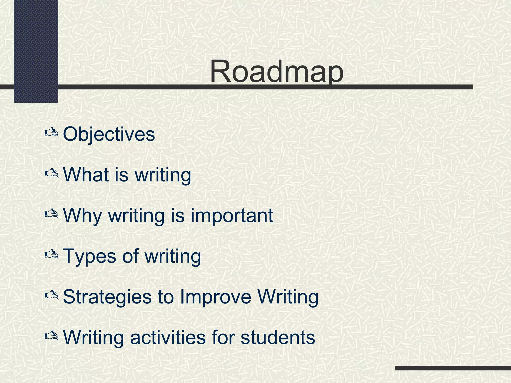 How to improve writing skills | PPT