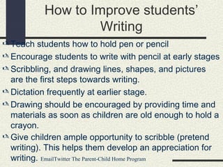 How to improve writing skills | PPT