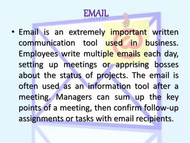 Presentation on written communication | PPTX