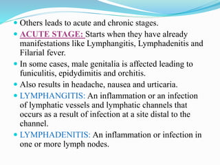 Filariasis (WUCHERERIA BANCROFTI) | PPTX