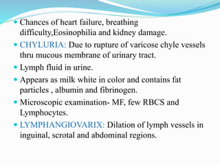 Filariasis (WUCHERERIA BANCROFTI) | PPTX