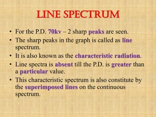 Presentation on X-ray spectra | PDF