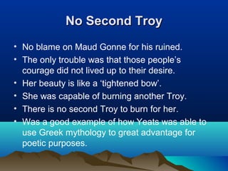 Presentation on W B Yeats | PPT