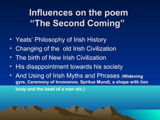 Presentation on W B Yeats | PPT