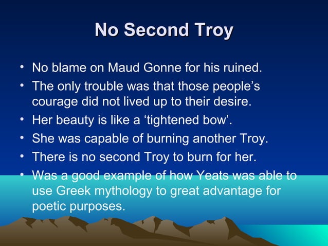 Presentation on W B Yeats | PPT