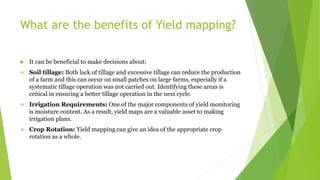 Presentation on Yield Monituring.pptx