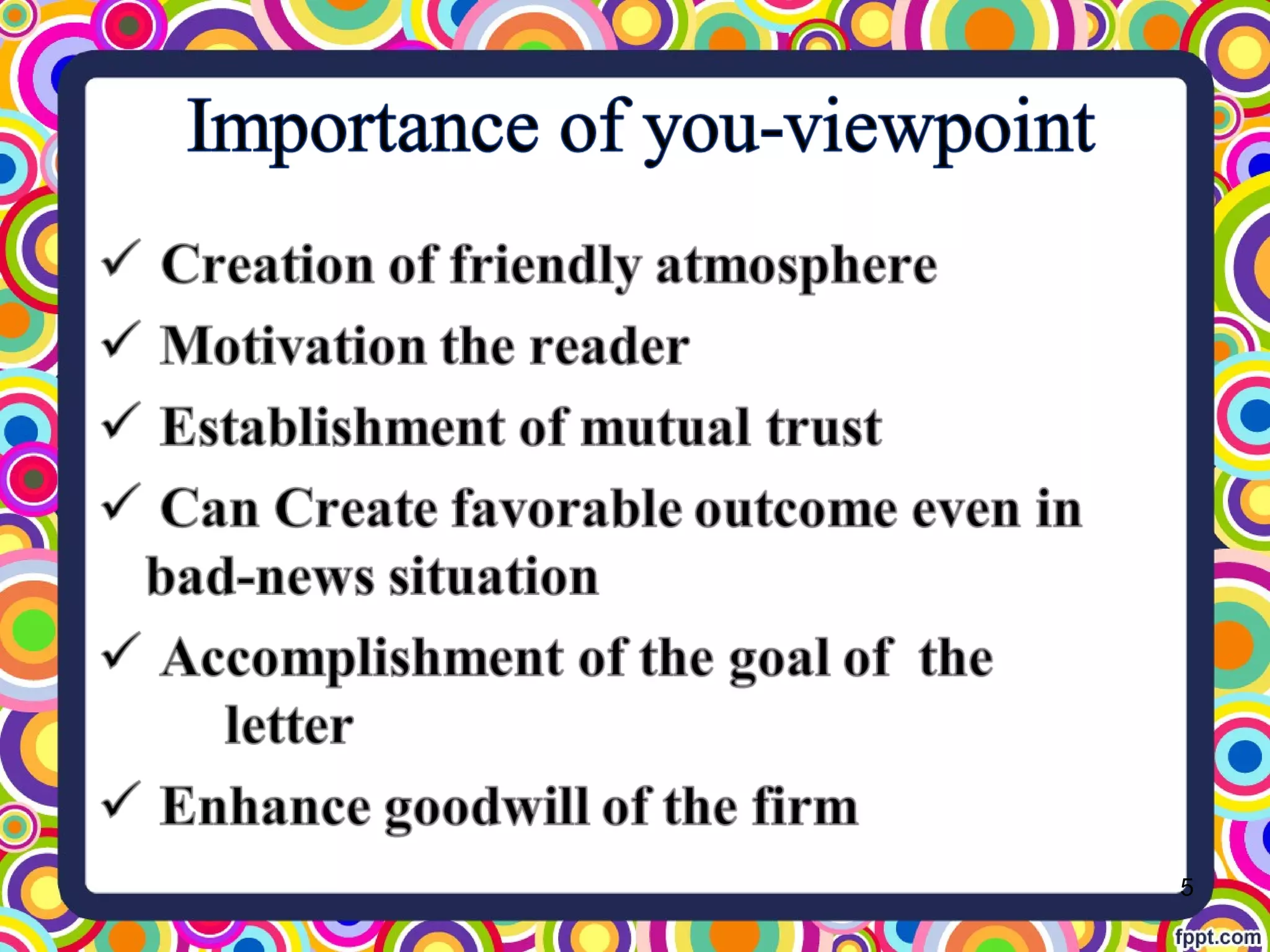 You View-Point. Presentation on you view point | PPT