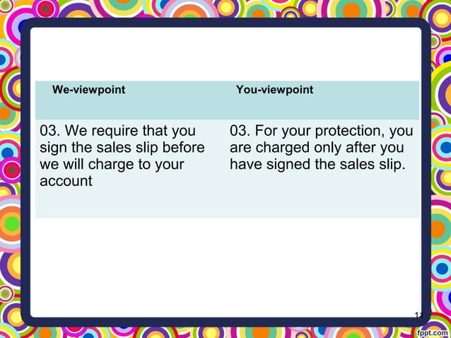 You View-Point. Presentation on you view point | PPT