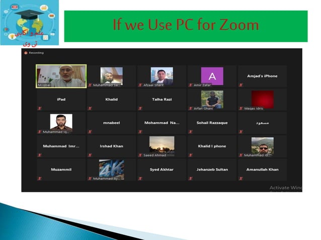 Presentation on zoom app | PPTX