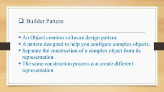 Presentation Builder Pattern OOAD | PPTX