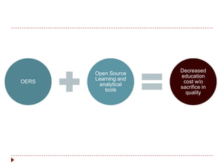 Open Learning: Lowering the Cost of Education | PPTX