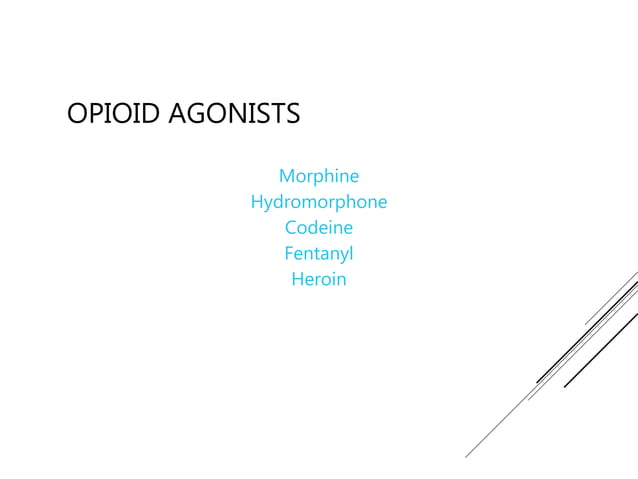 Presentation opioids | PPTX