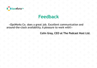 OpsWorks Co. Presentation | PPT