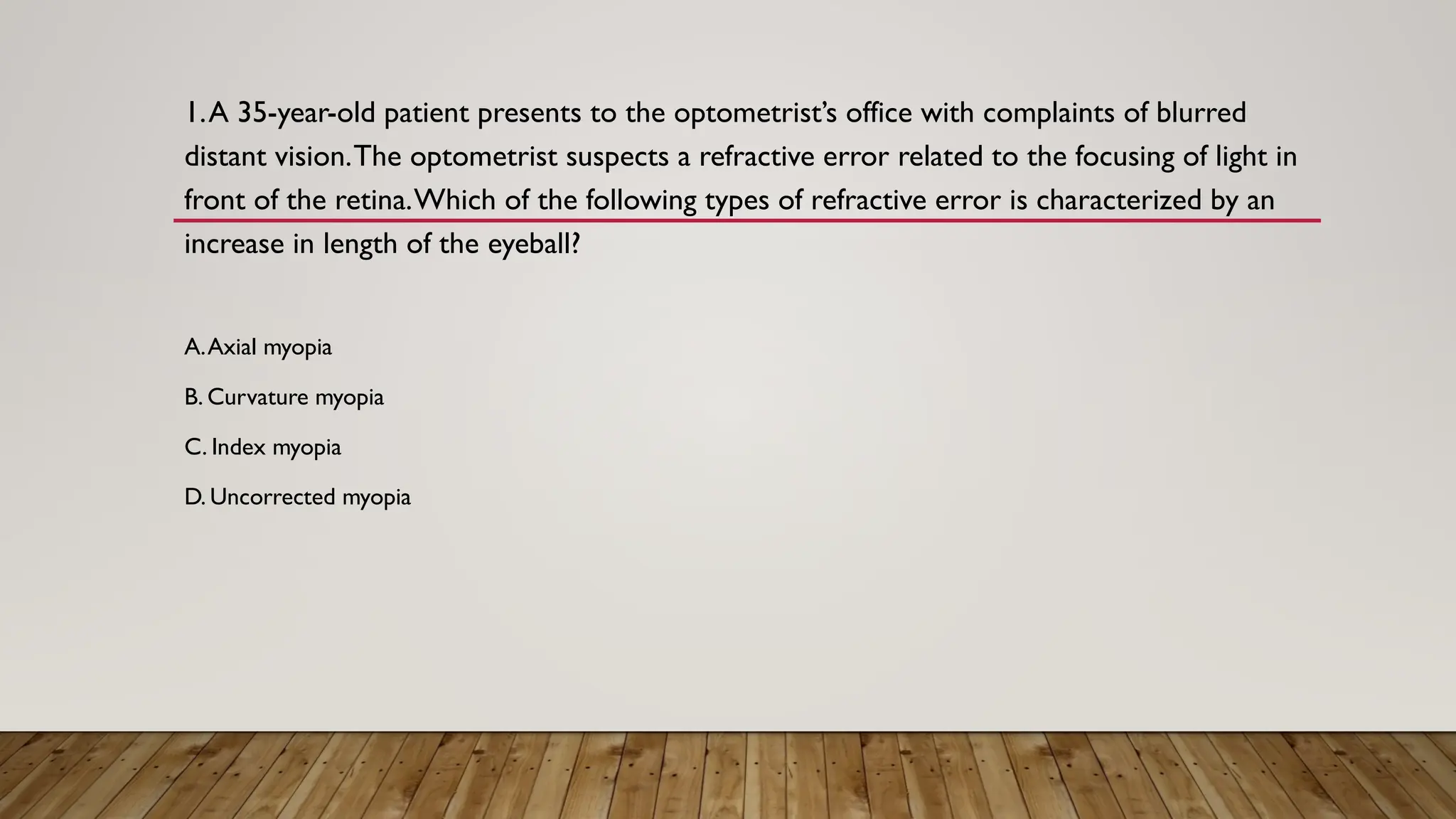 Questions and answers in ophthalmology 20 qna | PPTX