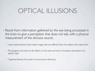 Presentation optical illusions. | KEY