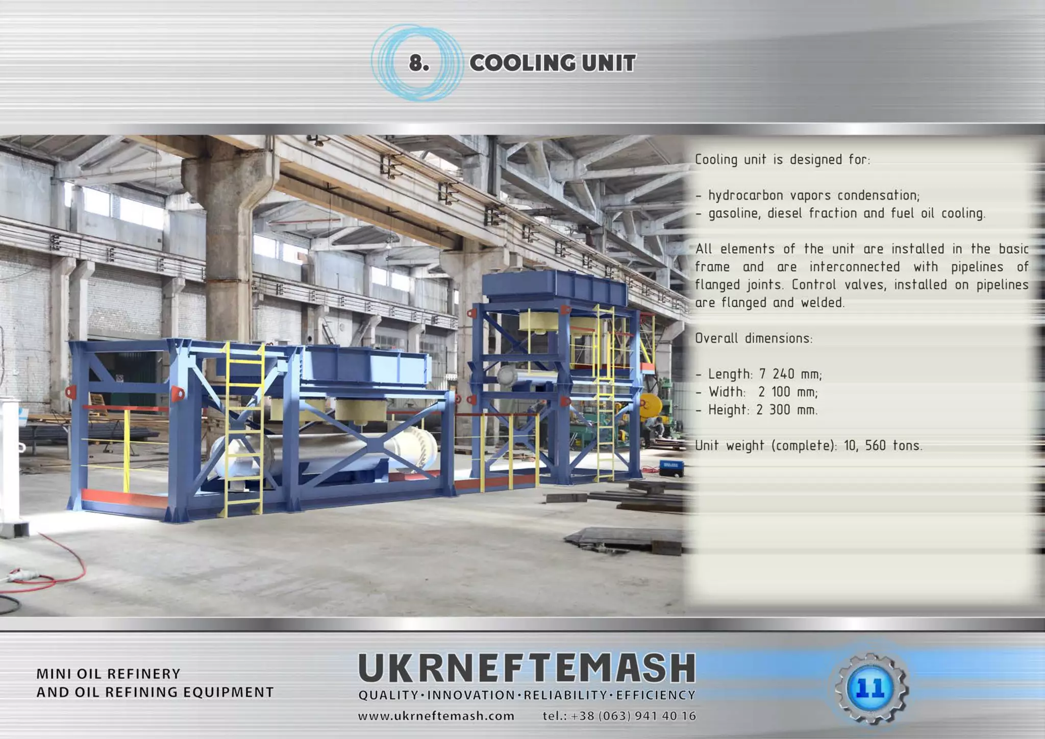 Mini-refinery, crude oil distillation unit, refinery equipment | PDF