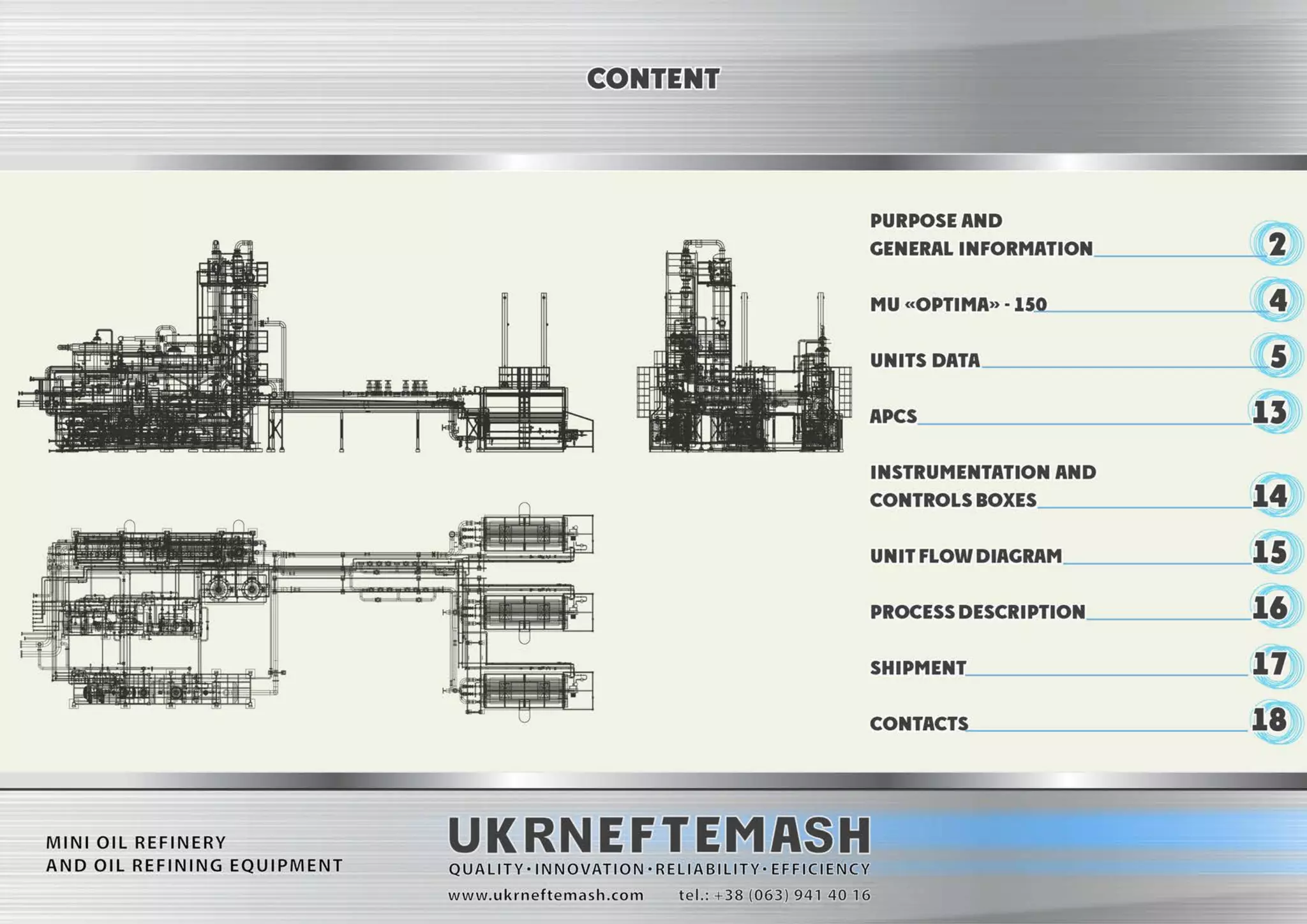 Mini-refinery, crude oil distillation unit, refinery equipment | PDF