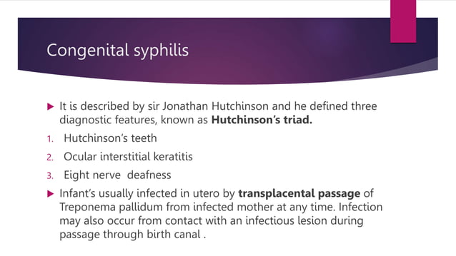 syphilis, gonorrhea and noma | PPT