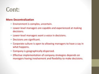 Presentation (organizational structure) | PPTX