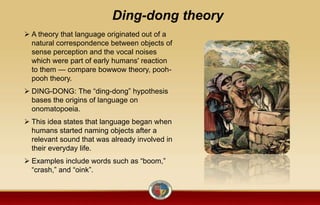 Presentation origin of language.ppt
