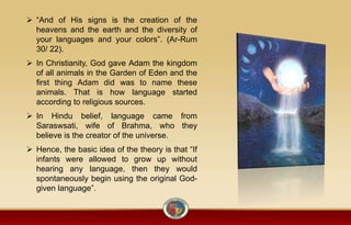 Presentation origin of language.ppt