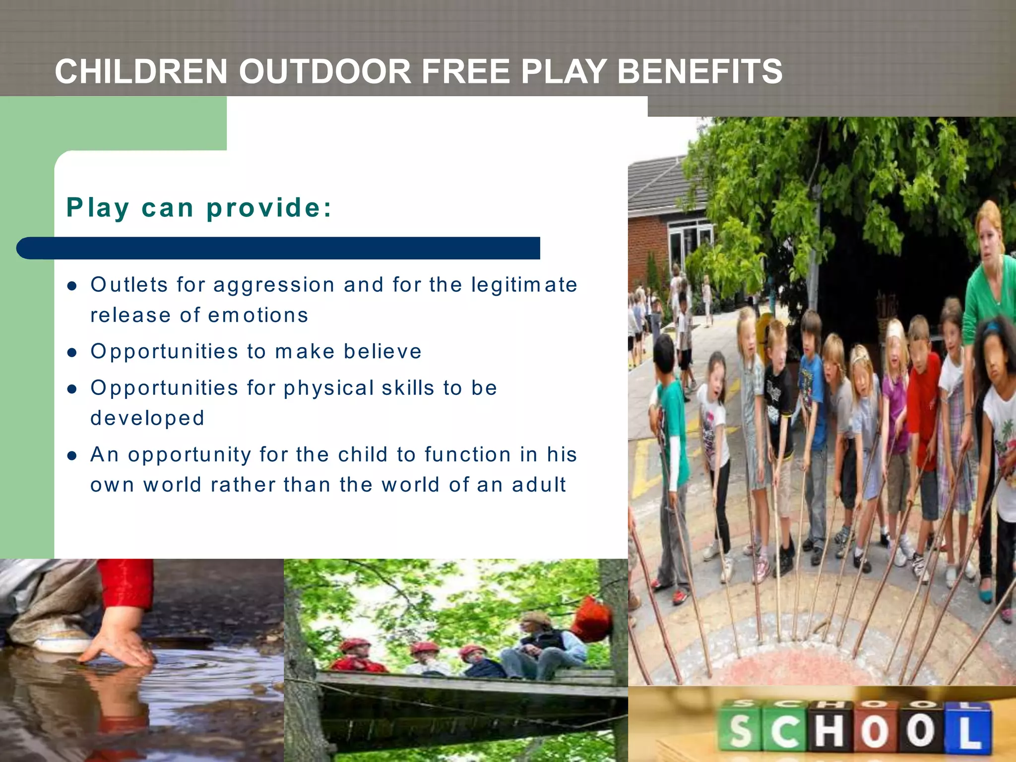 Presentation outdoor free play | PPTX