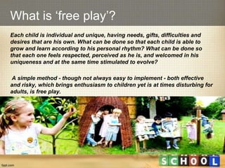 Presentation outdoor free play | PPTX
