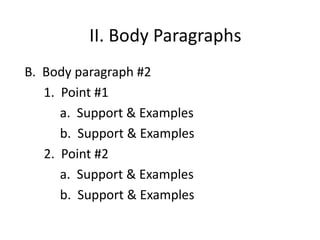 Presentation outline | PPT