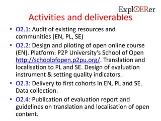 Presentation of Output 2 activities | PPTX | Business | Business and ...