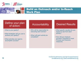 Developing an Outreach Work Plan | PDF