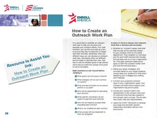 Developing an Outreach Work Plan | PDF
