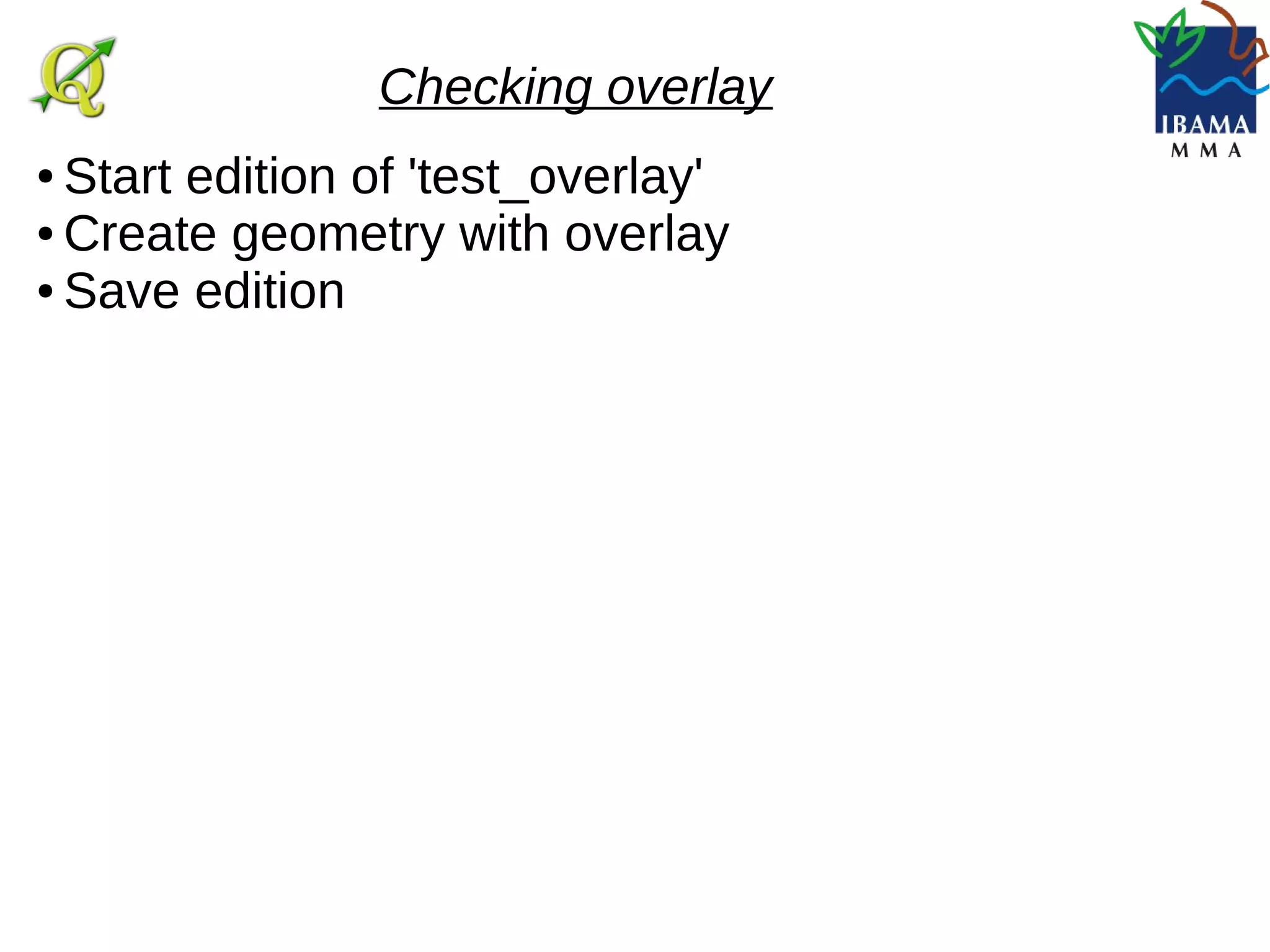 Virtual layer for validate overlay in shapefile | PDF