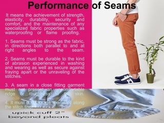 Presentation over seams and its types and their use by zeeshan 11te74 ...