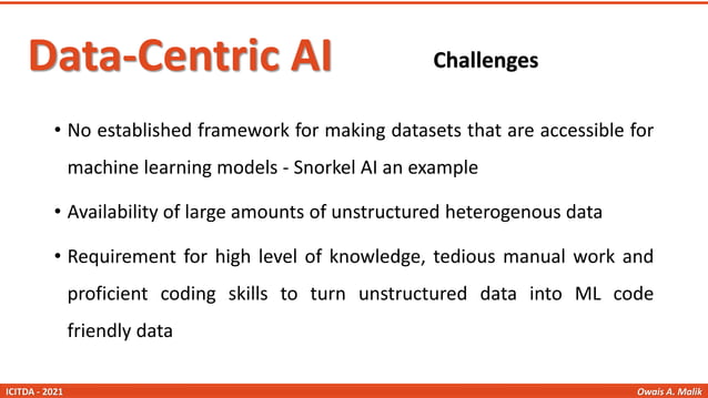 tiny Machine Learning and Data Centric Approach | PPT