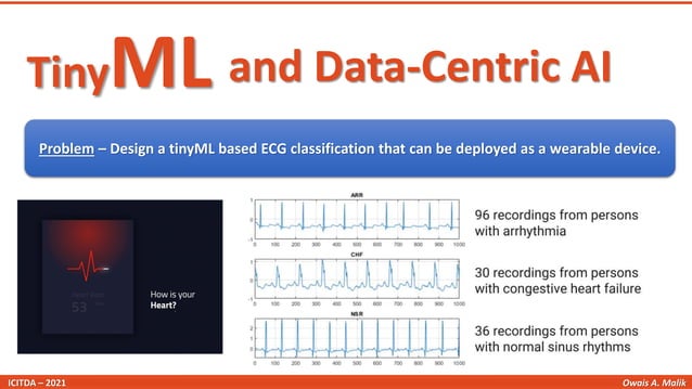 tiny Machine Learning and Data Centric Approach | PPT