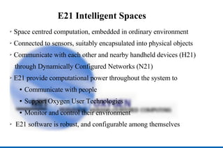 MIT Project Oxygen - A seminar report | PDF